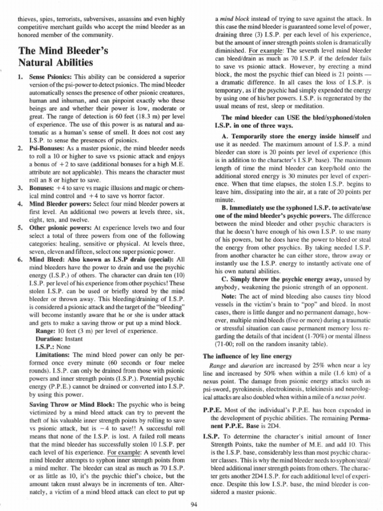 Rifts - World Book 04 - Africa-Part-6 | PDF