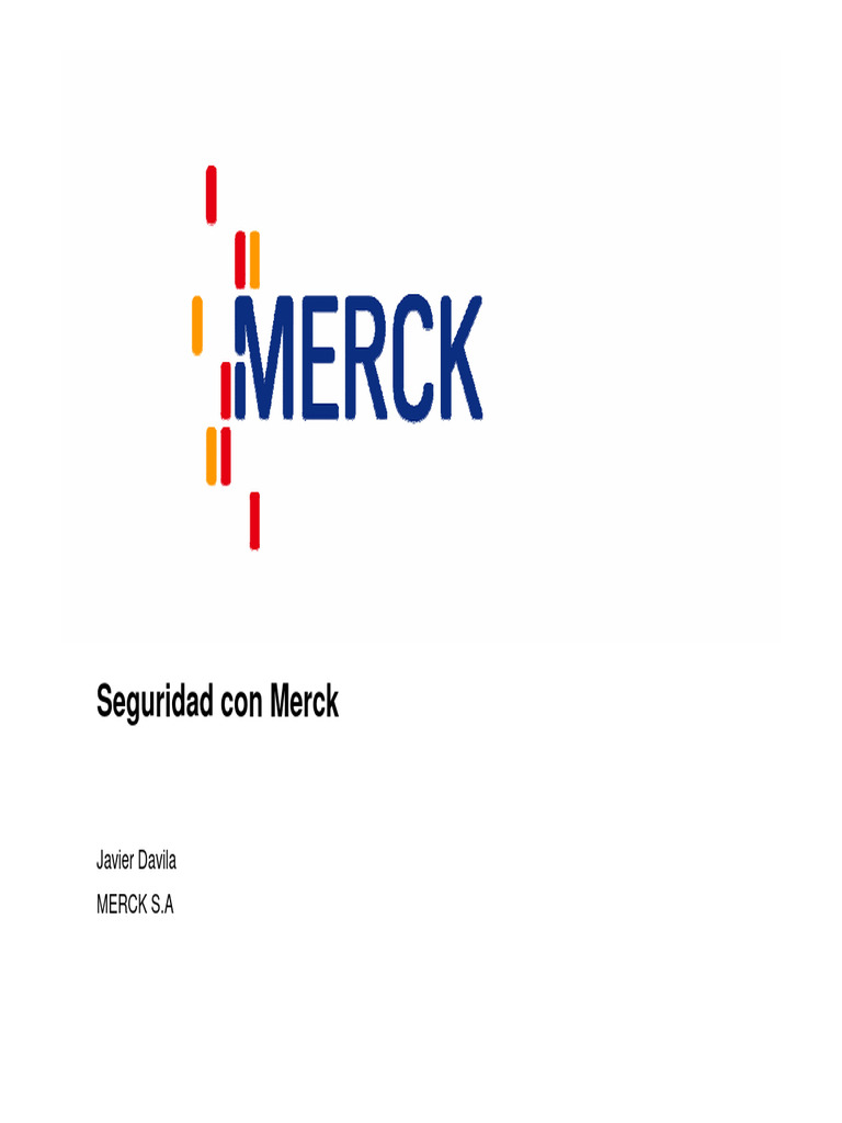 Seguridad Laboratorio Químico Merck | PDF | Laboratorios | Mercurio ...