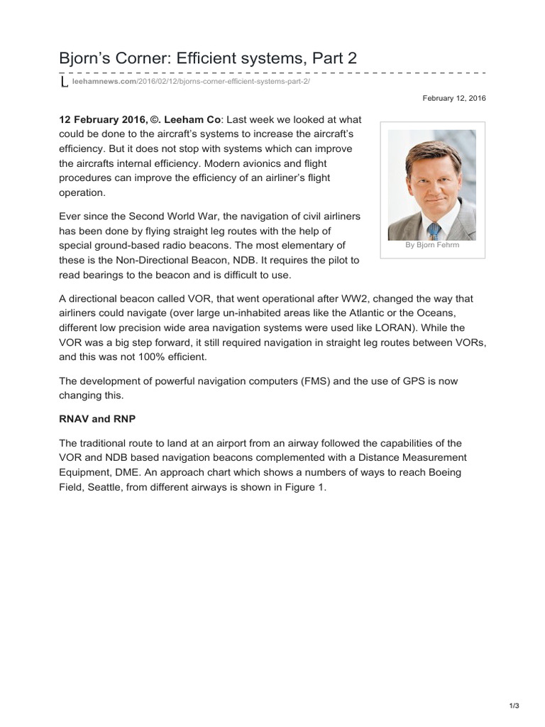 Bjorns Corner Efficient Systems Part 2 | PDF | Navigation | Measuring Instrument