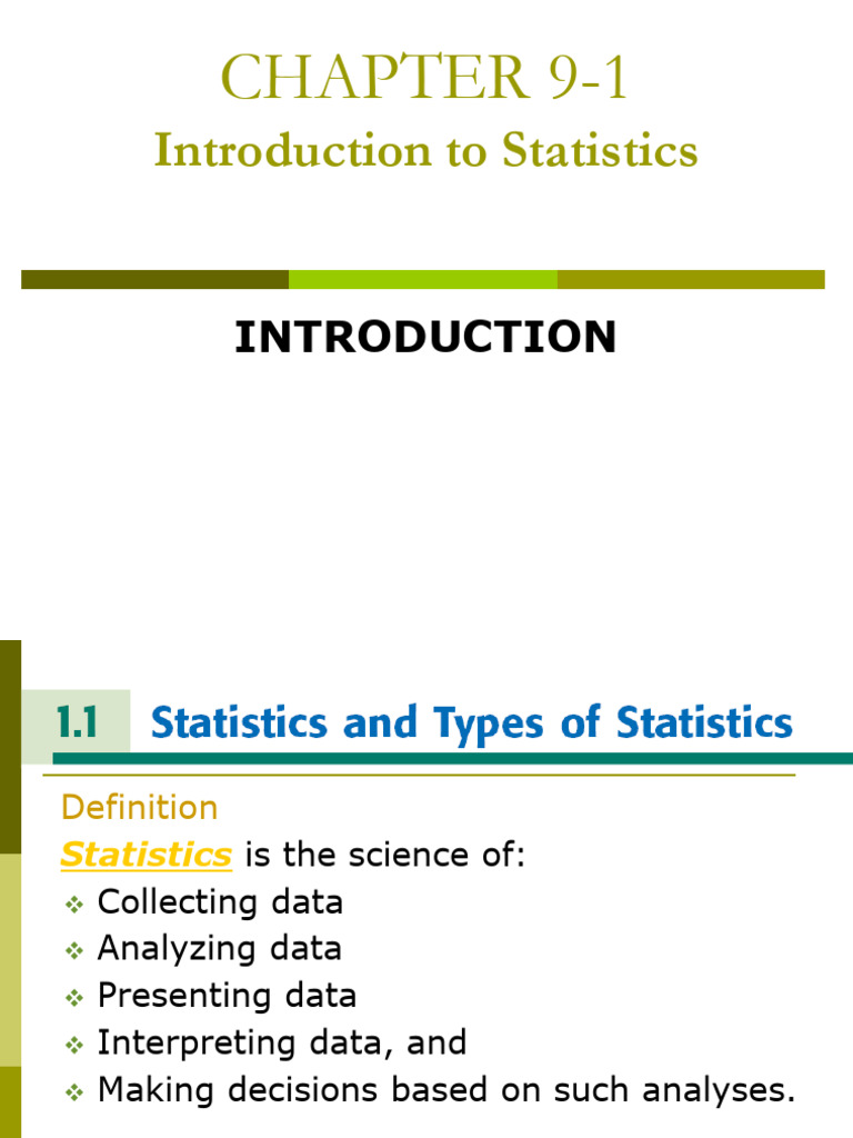 CH 9 | PDF | Sampling (Statistics) | Statistics