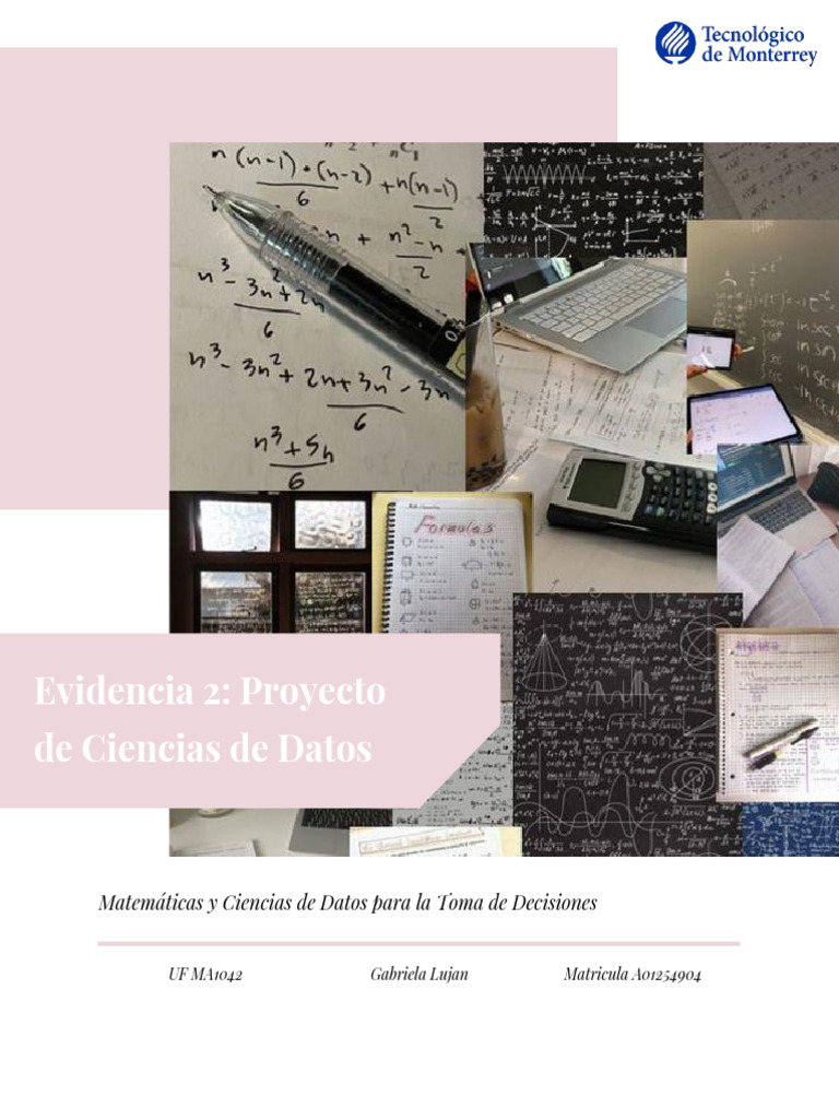 A01254904 Evidencia2 Proyecto | PDF | Aprendizaje automático | Análisis de regresión