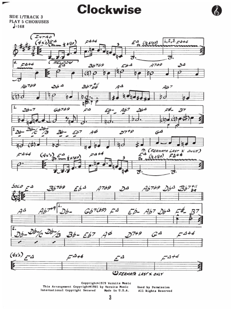 Clockwise - Cedar Walton | PDF