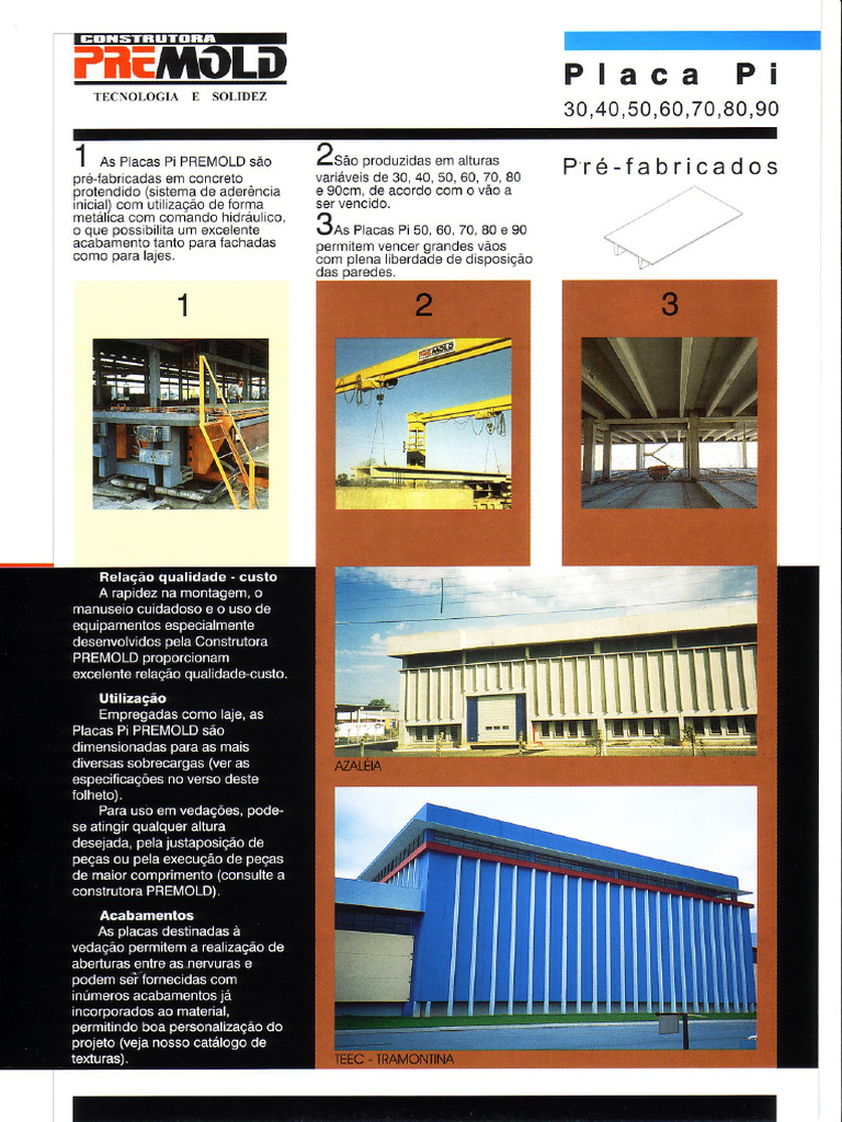 PREMOLD Laje PI | PDF