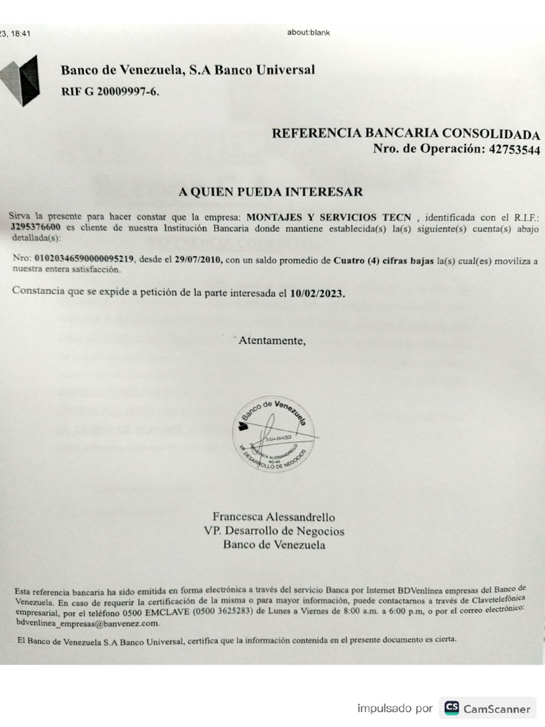 Ref Bca Reigo | PDF