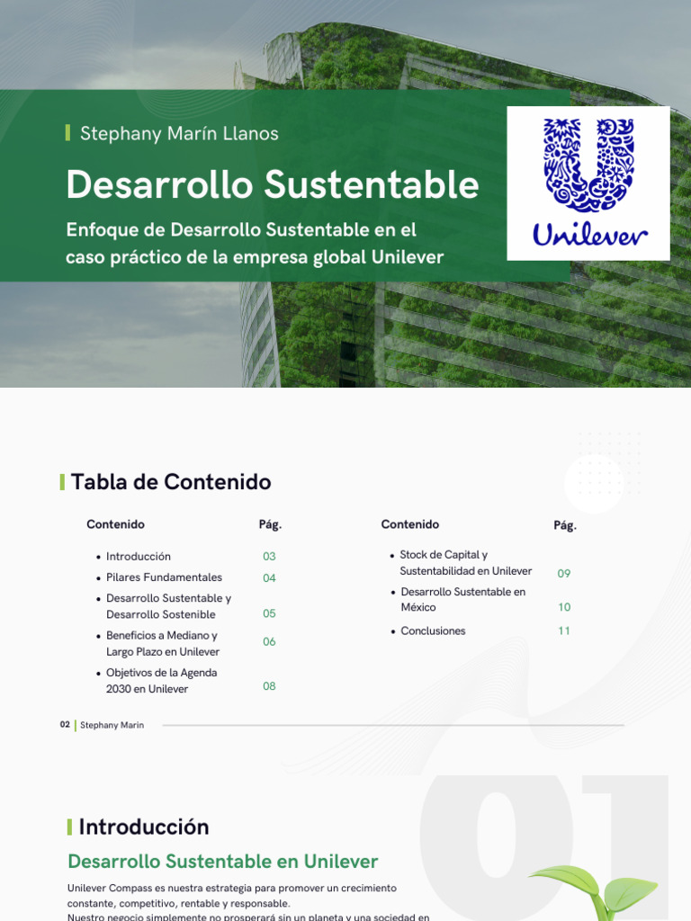 Presentación de Actividad 2 Desarrollo Sustentable | PDF | Desarrollo sostenible | Sustentabilidad