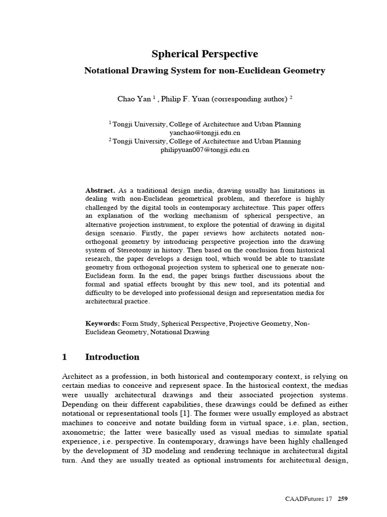 Spherical Perspective | PDF | Sphere | Geometry