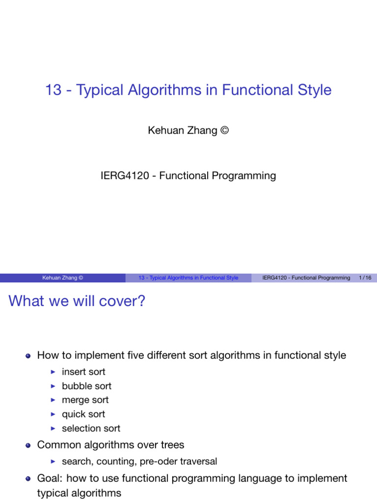 Lecture 13 Ierg 4120 | Download Free PDF | Software Engineering | Algorithms