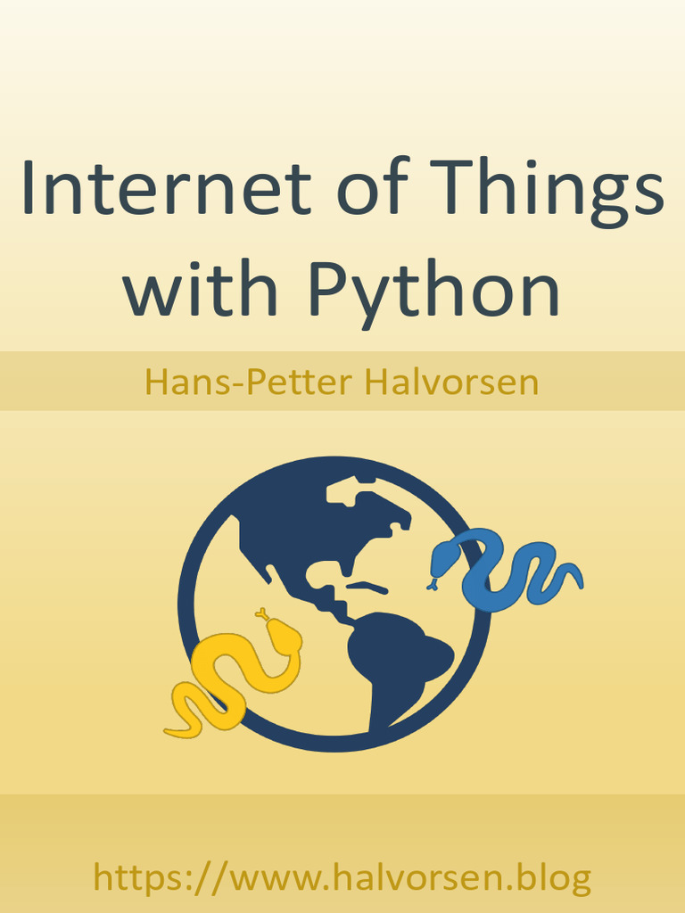 Internet of Things With Python | PDF | Python (Programming Language) | Command Line Interface