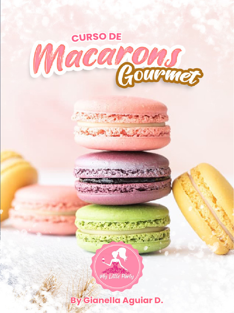 Receta Macarons | PDF | Merengue | Macarrón