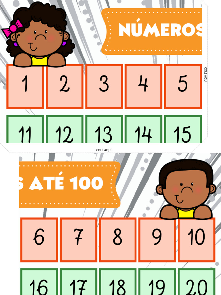 cartaz-numeros-para-imprimir-até-100 | PDF