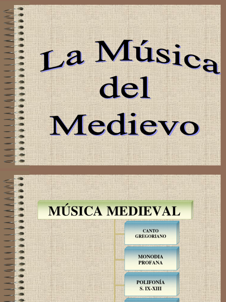 La Musica Medieval | PDF | Canto gregoriano | Musicología