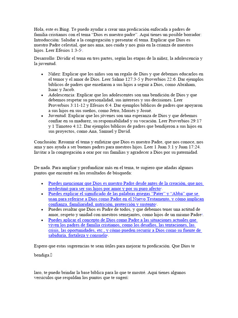 Prédica | PDF | Oración | Amor