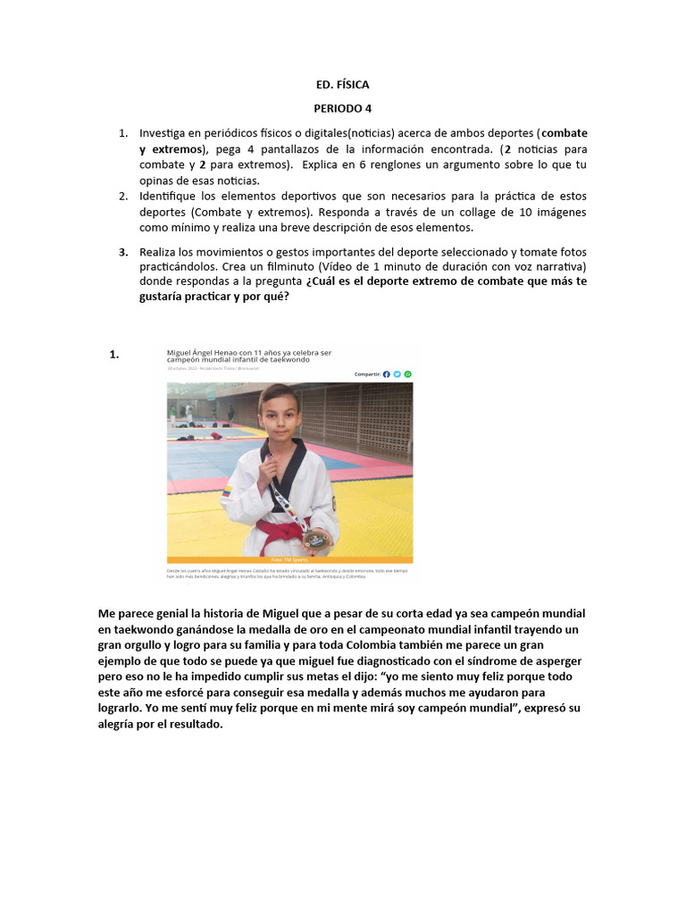 Ed. Física P4 - 9° | PDF Ed. Física P4 - 9° | PDF