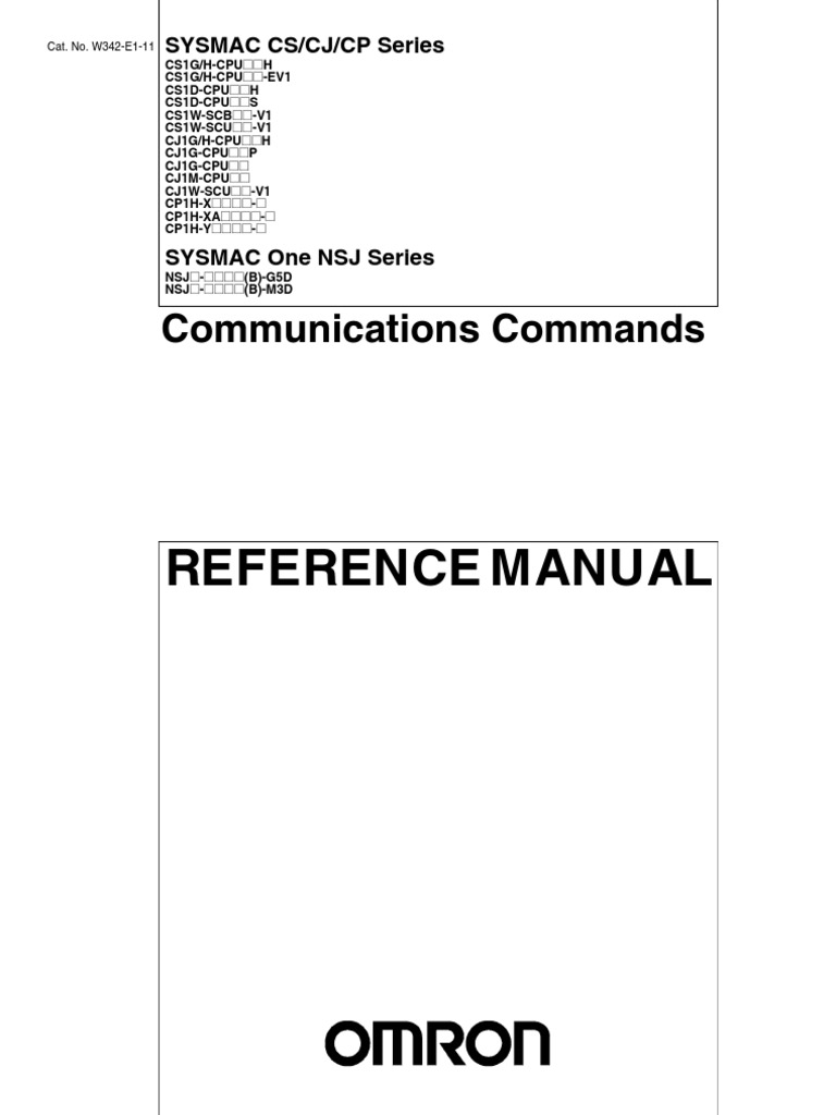 W342 E1 11 Manuale Comunicazioni | PDF | Programmable Logic Controller ...