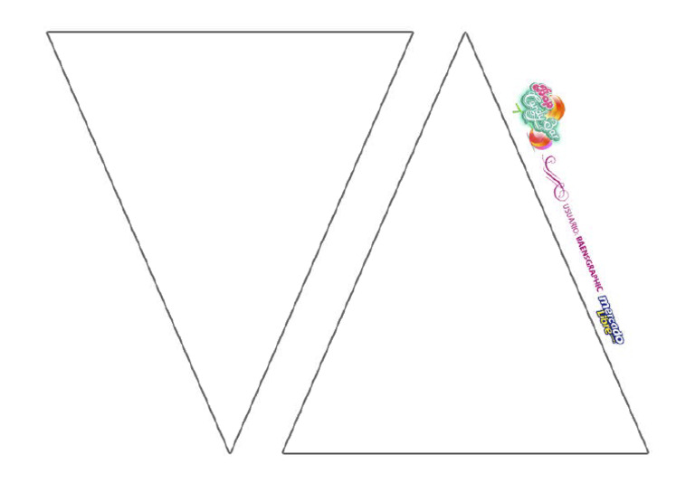 Plantilla para Banderin | PDF