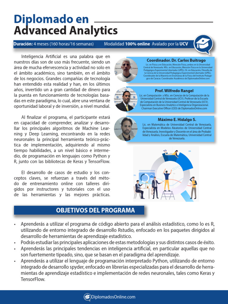 Brochure Advanced Analytics | PDF | Ciencias de la Computación ...