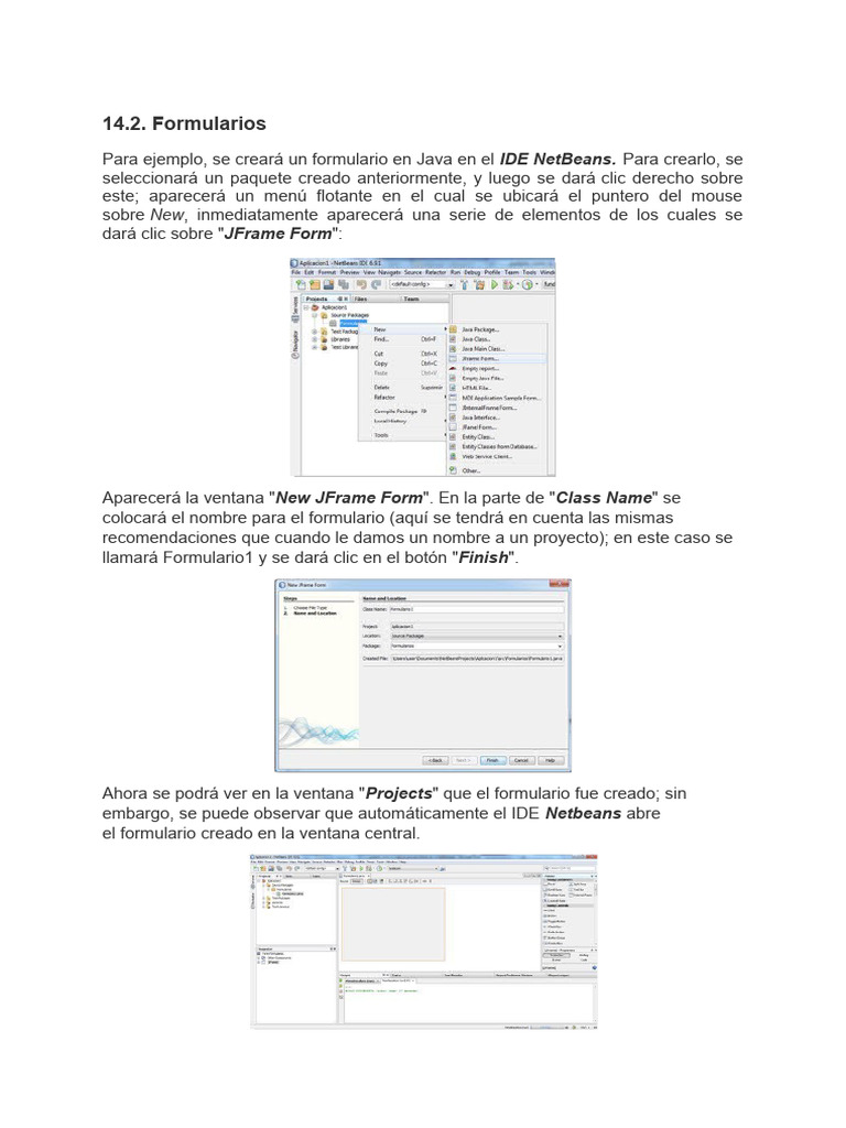 Tema 14.2 | PDF | Ventana (informática) | Programación de computadoras