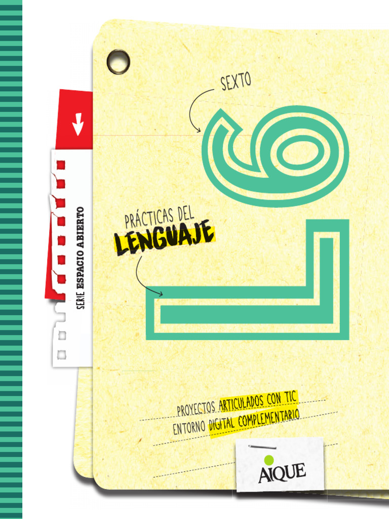 Practicas Del Leng 6 Espacio Abierto Aique | PDF | Poesía | Puntuación