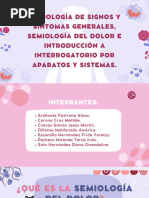 Alicia Del Dolor, para Semiología Al Examen Fisico | PDF | Dolor ...