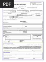 Voluntary Contribution by Employee Form | PDF