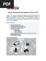 Manual de Reparacion Del Sensor CKP | PDF | voltaje | Sensor