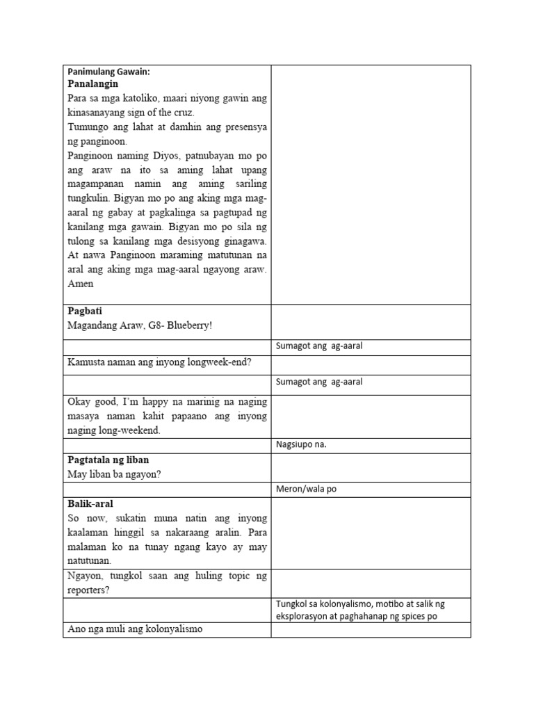 Script 2nd Day | PDF