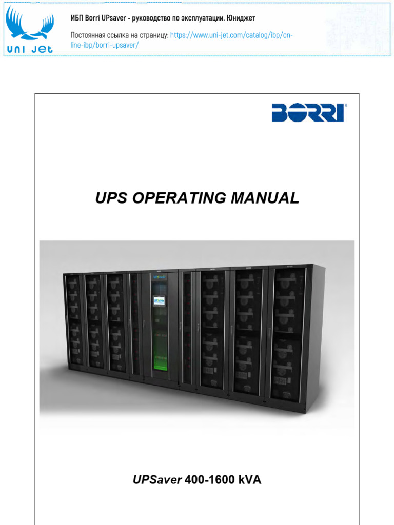 Borri UPSaver Operating Manual Guide | PDF | Alternating Current ...