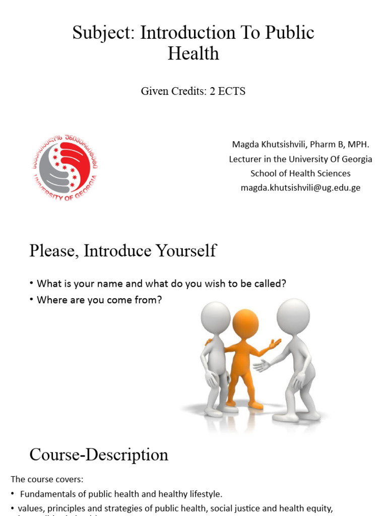 Introduction to Public Health Course | PDF | Public Health | Preventive ...
