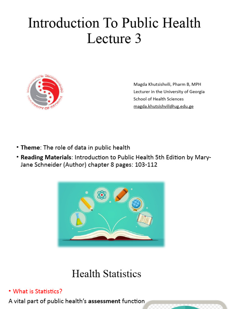 Lecture 3, Introduction To Public Health. | PDF