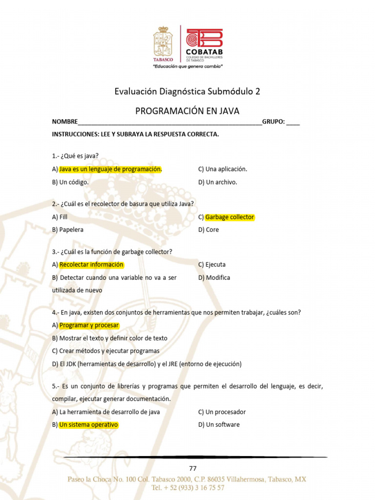 Actividades de Java | PDF | Java (lenguaje de programación) | Entorno de desarrollo integrado
