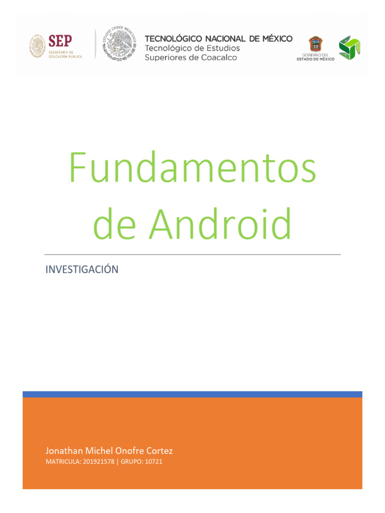 Ejercicios de Layouts en Android Studio | PDF | Interfaz de usuario ...