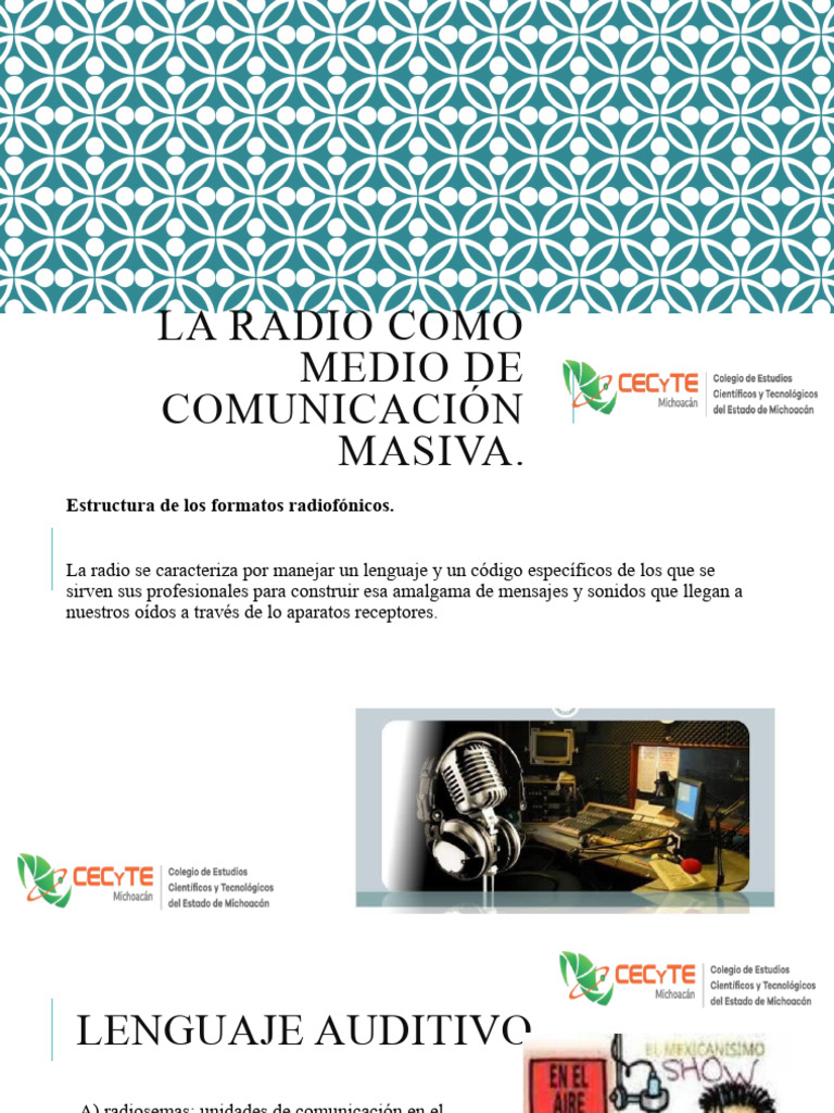 La Radio Como Medio de Comunicación Masiva | PDF | Radiodifusión | Sociedad