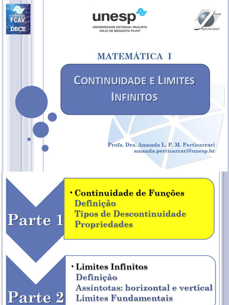 Mat i Continuidade | PDF | Função contínua | Função (Matemática)