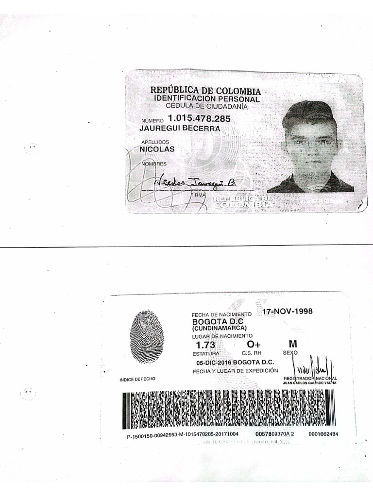 02 Documento de Identidad | PDF