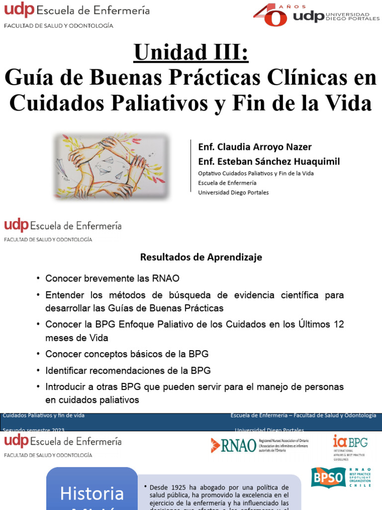 Clase 14 Guías de Buenas Prácticas Clínicas Aplicadas en Cuidados ...