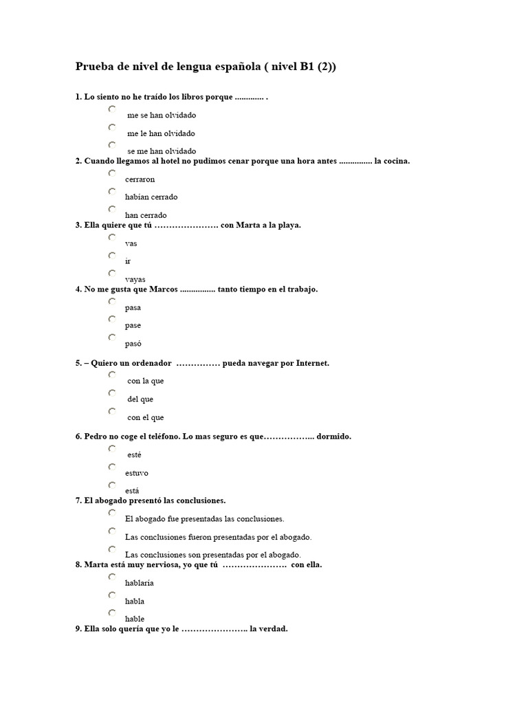 A4 Nivel B1 (2) .Doc Ric | PDF