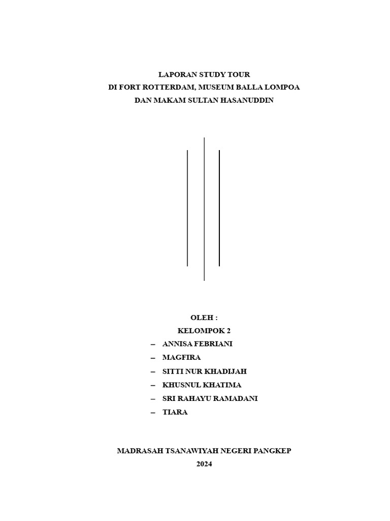 Laporan Study Tour | PDF