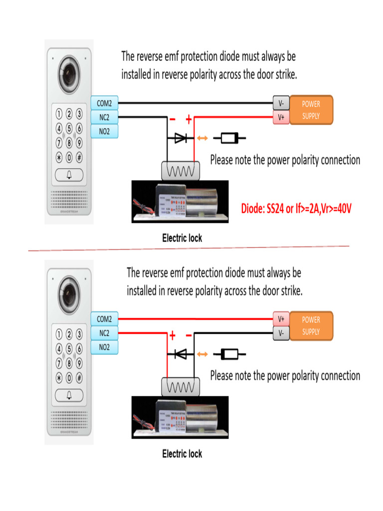 GDS3710 Protection Diode For Electric Lock | PDF