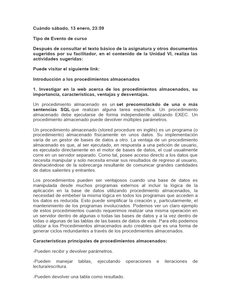 Curso Programación III | PDF