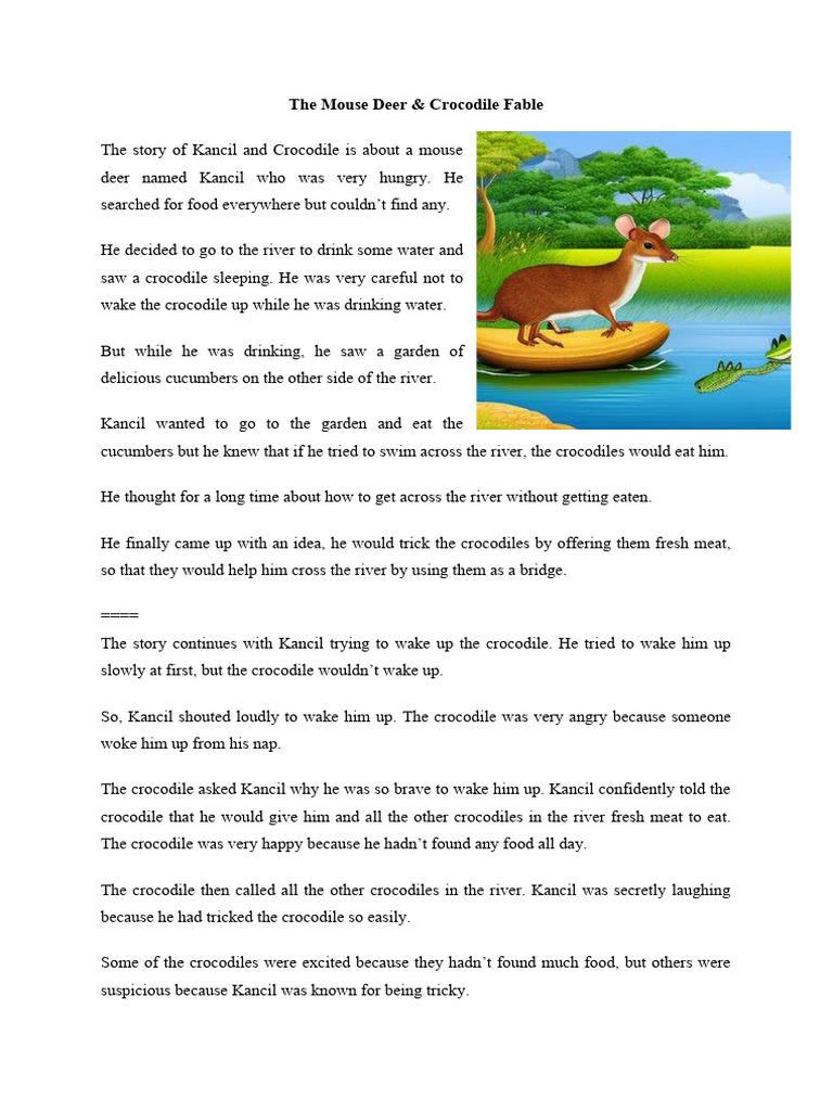 The Mouse Deer | PDF