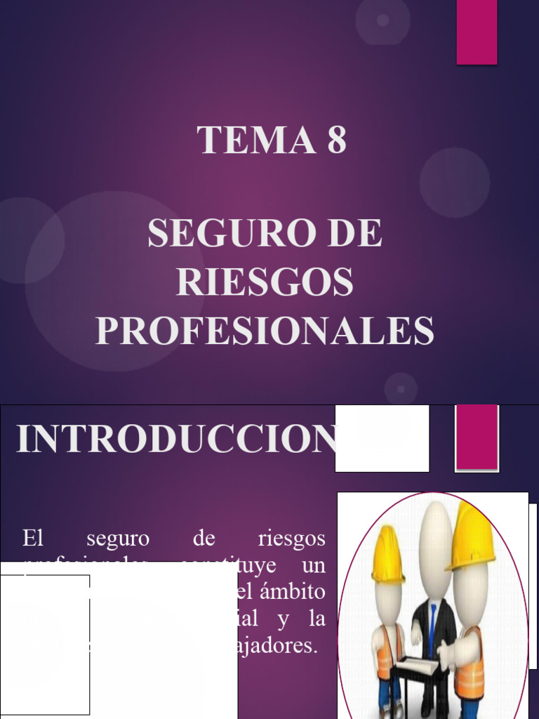 TEMA8 | PDF | Seguro | Pensión