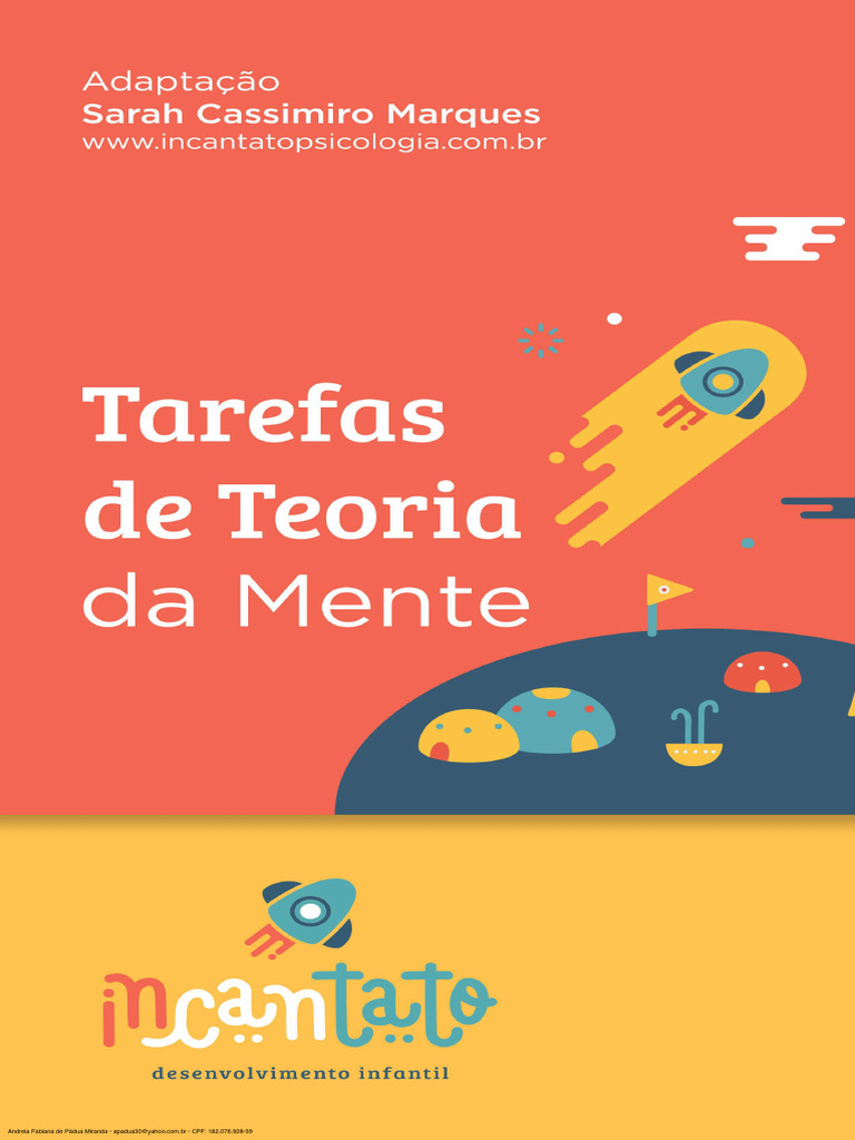 Tarefas de Teoria Da Mente | PDF