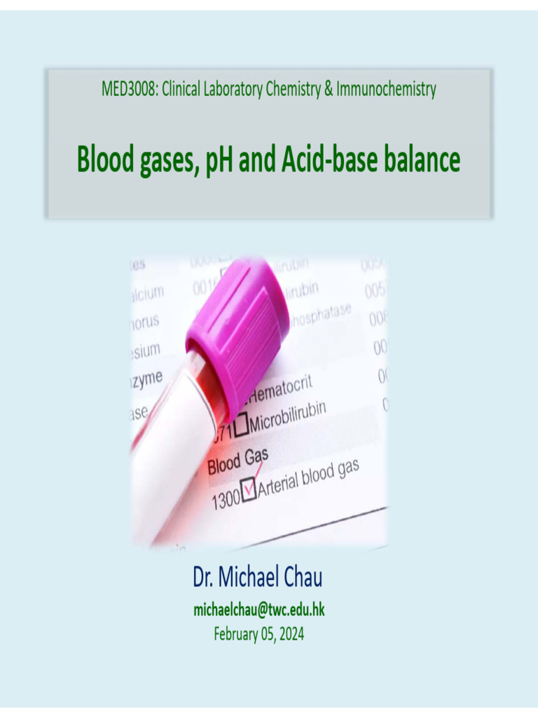 L04a_Bldgas | PDF | Hemoglobin | Blood