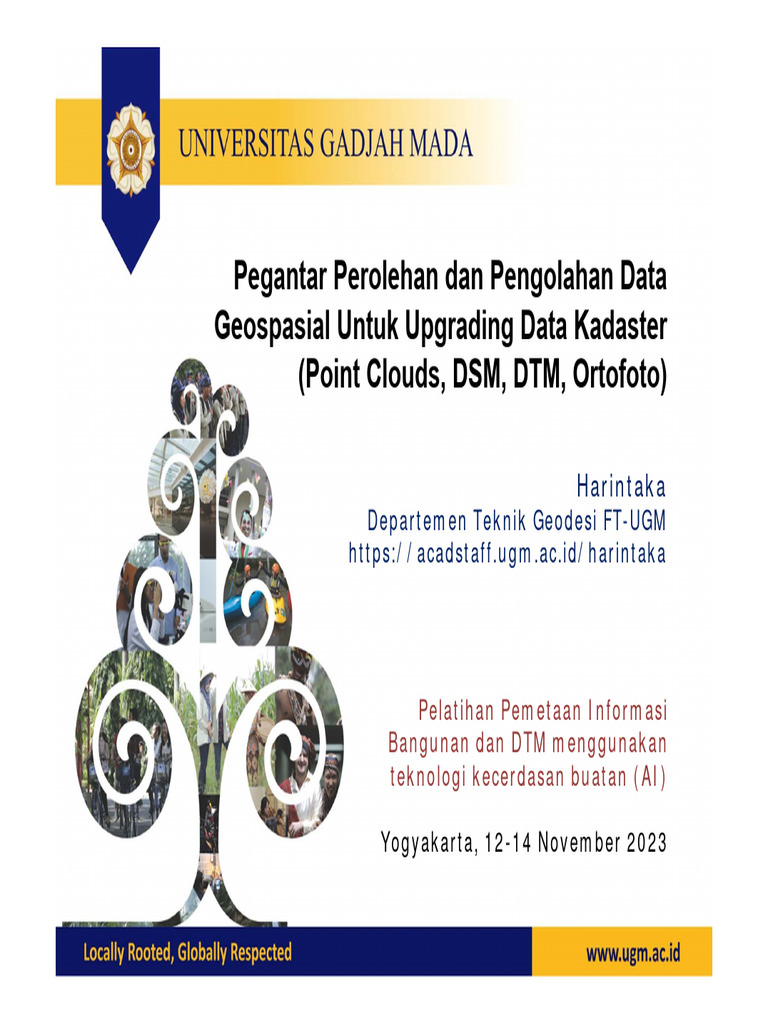 Pengantar Perolehan - Pengolahan Data Geospasial Untuk Upgrading Data Kadaster (Orthophoto ...