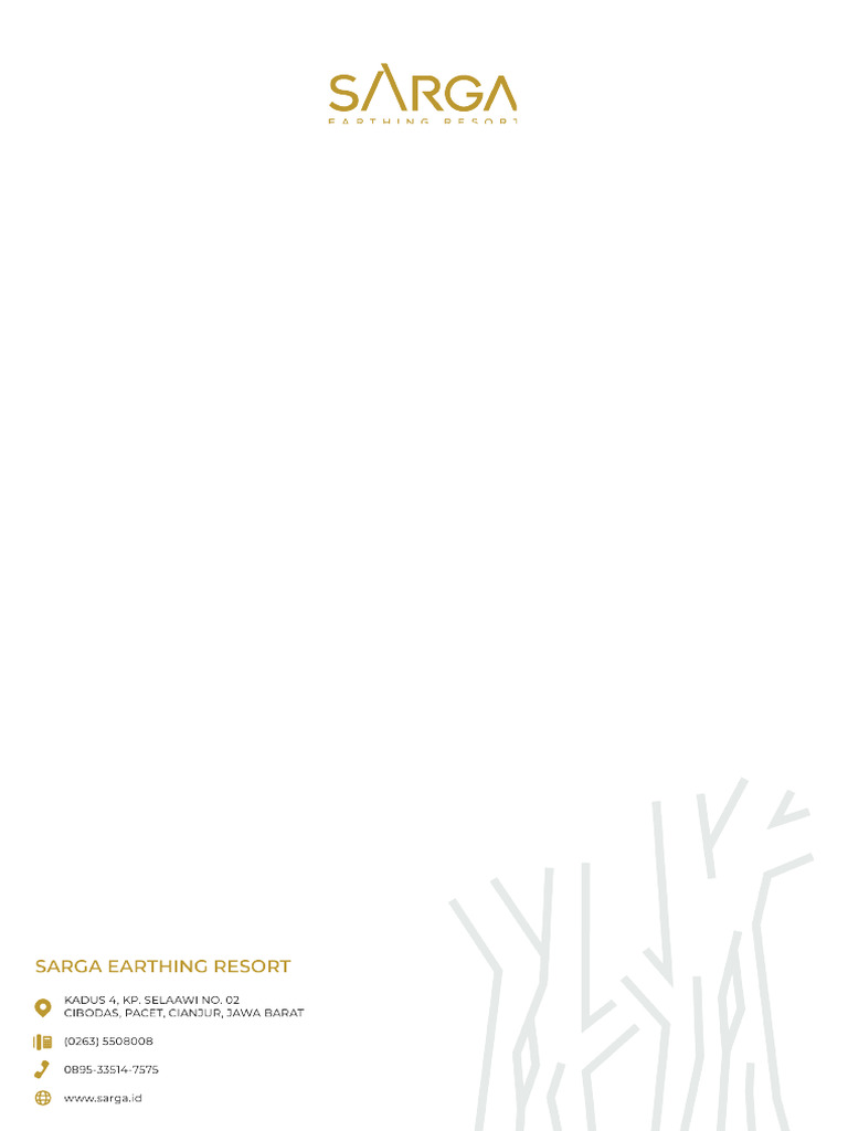 SARGA Official Header - Kop Surat | PDF