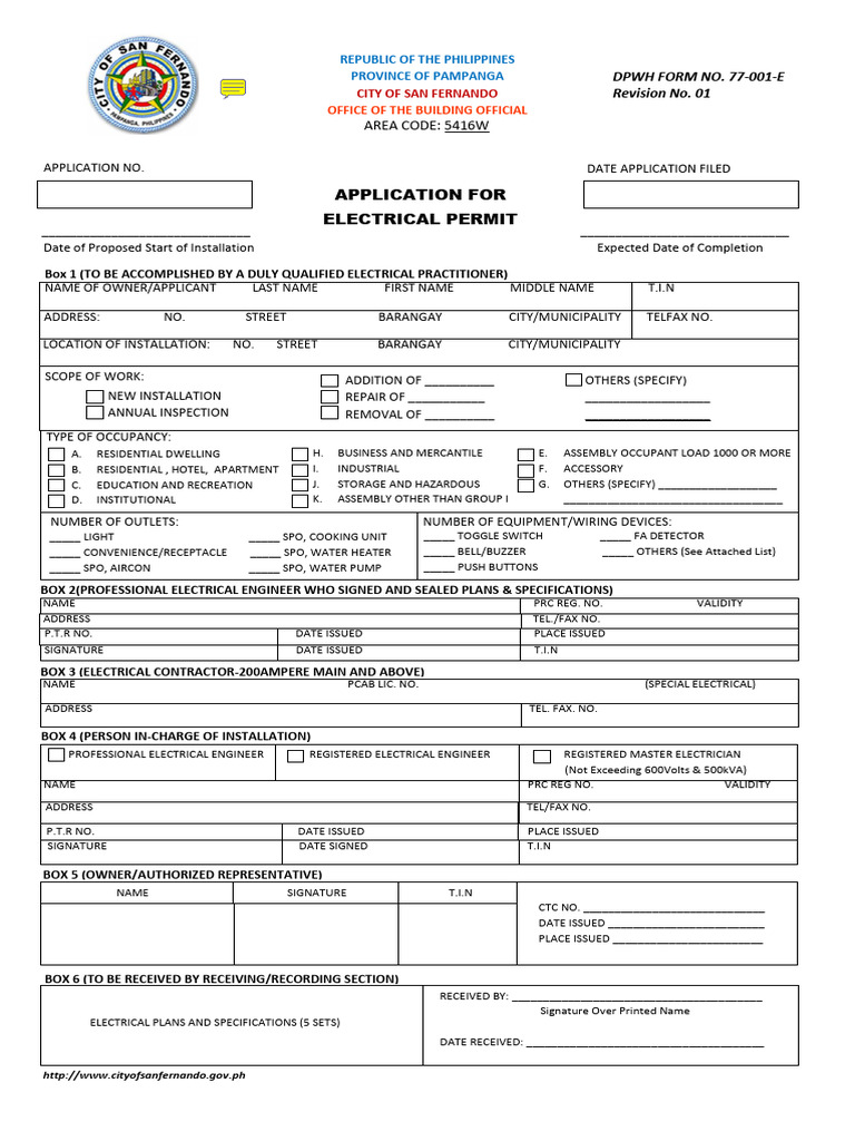 4 Electrical Forms | PDF | Electrician | Electrical Engineering
