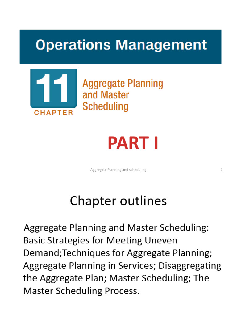 Aggregate Planning And Scheduling Pdf Mathematical Optimization Inventory