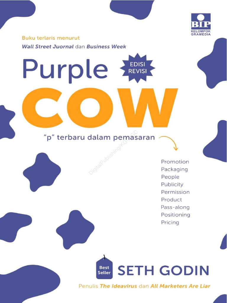 Id Purple Cow By Seth Godin Pdf