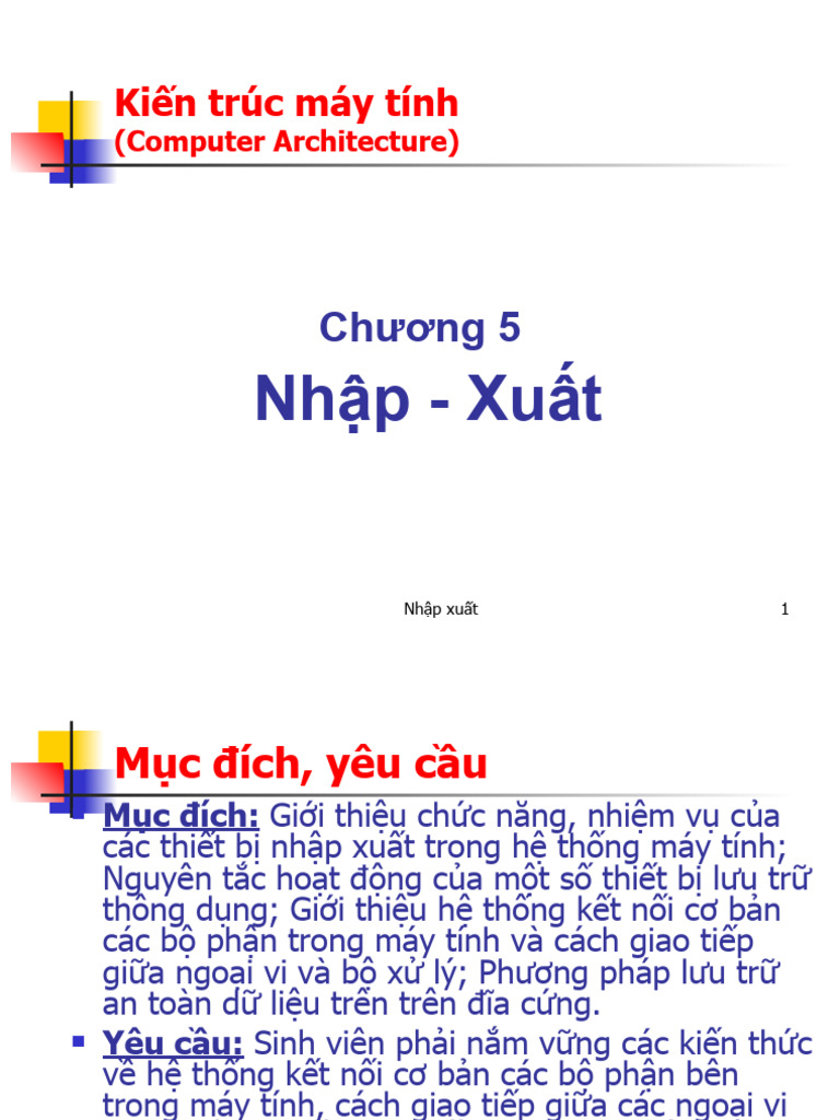 Kien Truc May Tinh 5 | PDF