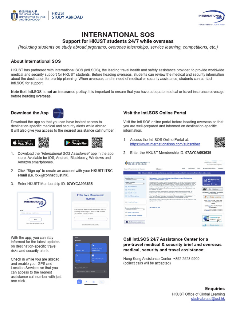 International SOS | PDF | Mobile App | Application Software